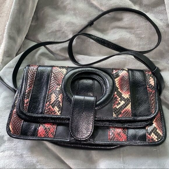 Naturalizer | Bags | Naturalizerleathermixed Media Crossbody | Poshmark